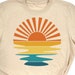 Retro Sunset Shirt, Sunshine Shirt, Nature Lover Shirt, Vintage Summer ...