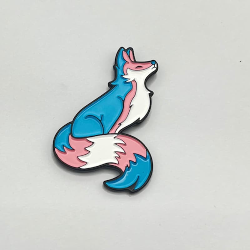 Fox Pin - Etsy