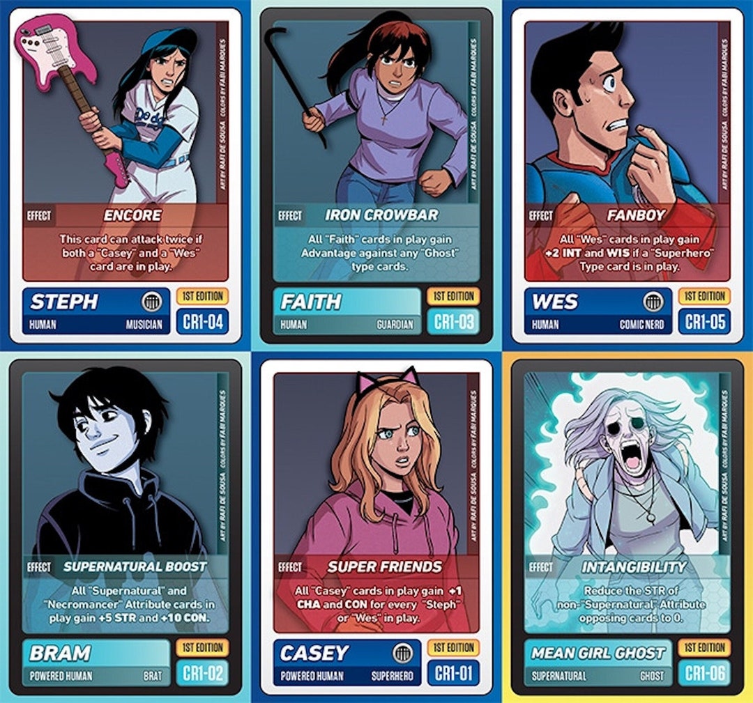 5 Haunting/like Father, Like Daughter Trading Cards - Etsy