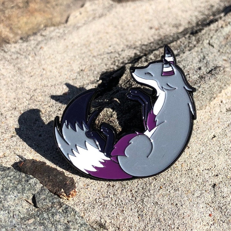 Fox Pin - Etsy
