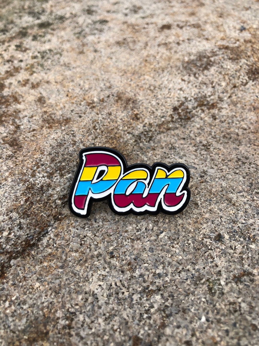 Pansexual Enamel Pin | Pan Pride Pin | LGBT Pin | Subtle Pride Pin ...