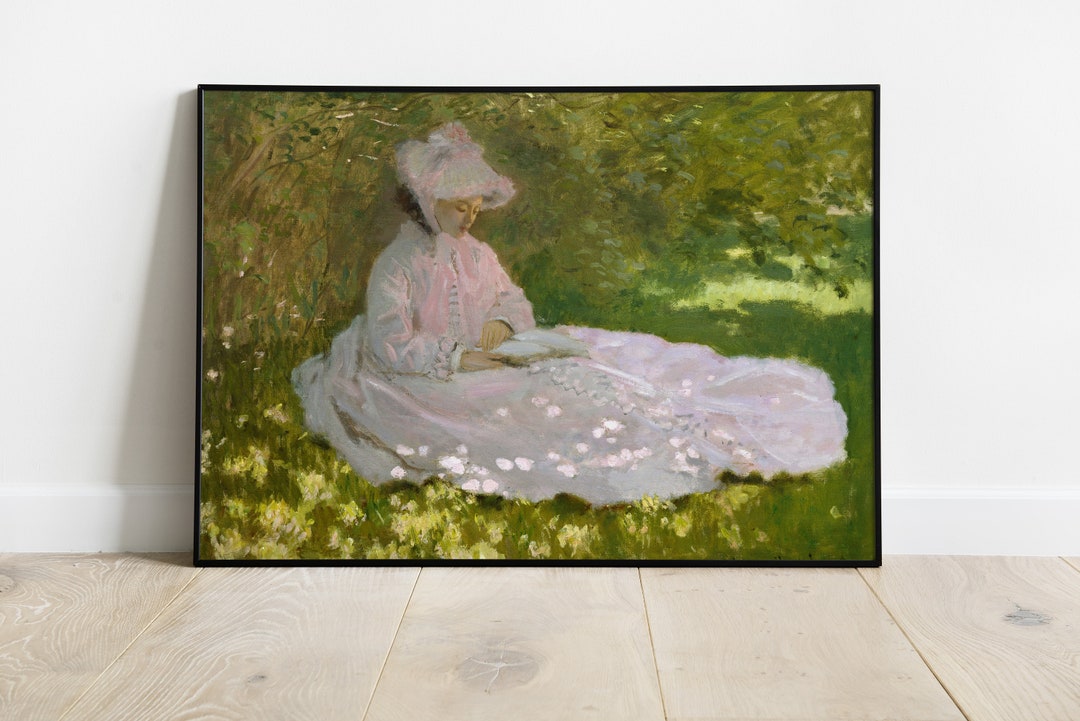 Monet - Springtime - Digital Artwork, Instant Download, for Giclee ...