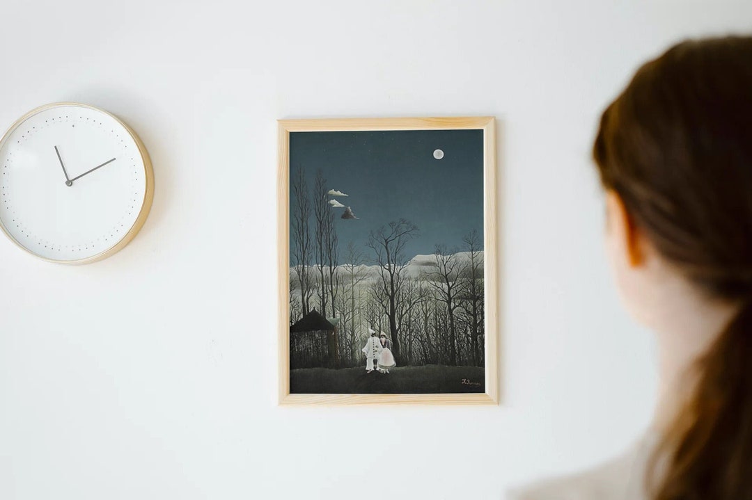 Henri Rousseau - Carnival Evening - Digital Artwork, Instant Download ...