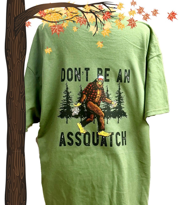 Sasquatch T Shirt - Etsy