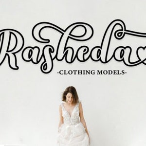 Kayla Outline Font - Etsy