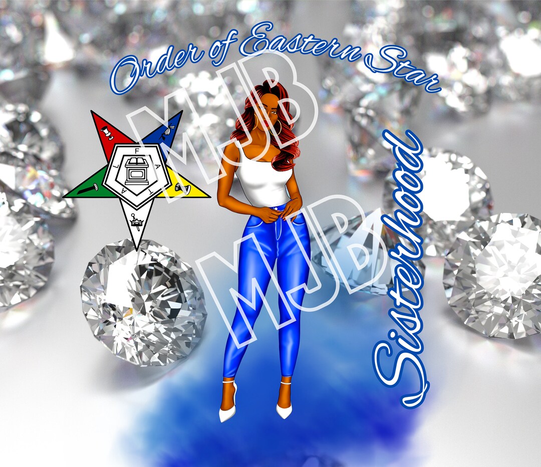 OES/ Order of Eastern Star/ 20oz Tumbler Wrap - Etsy