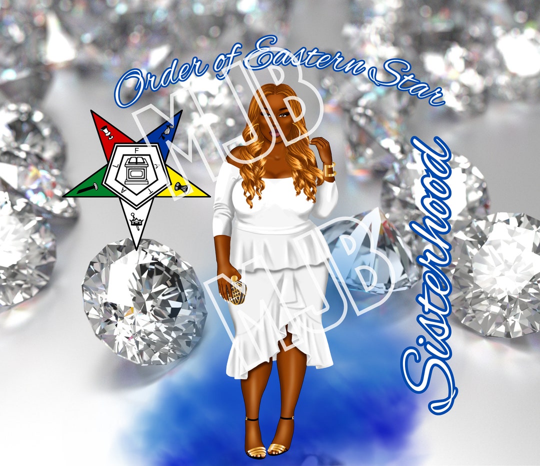 OES/ Order of Eastern Star/ 20oz Tumbler Wrap - Etsy