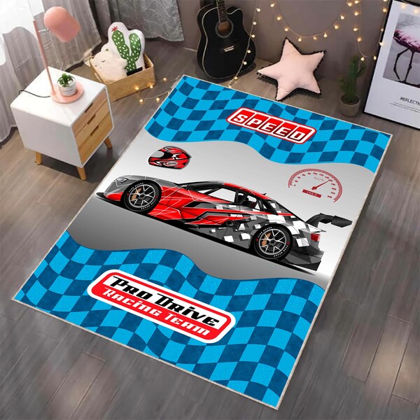 Speed Racer Rug - Etsy