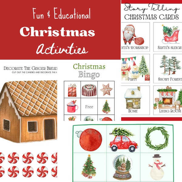 Winter Activity Pack - Etsy