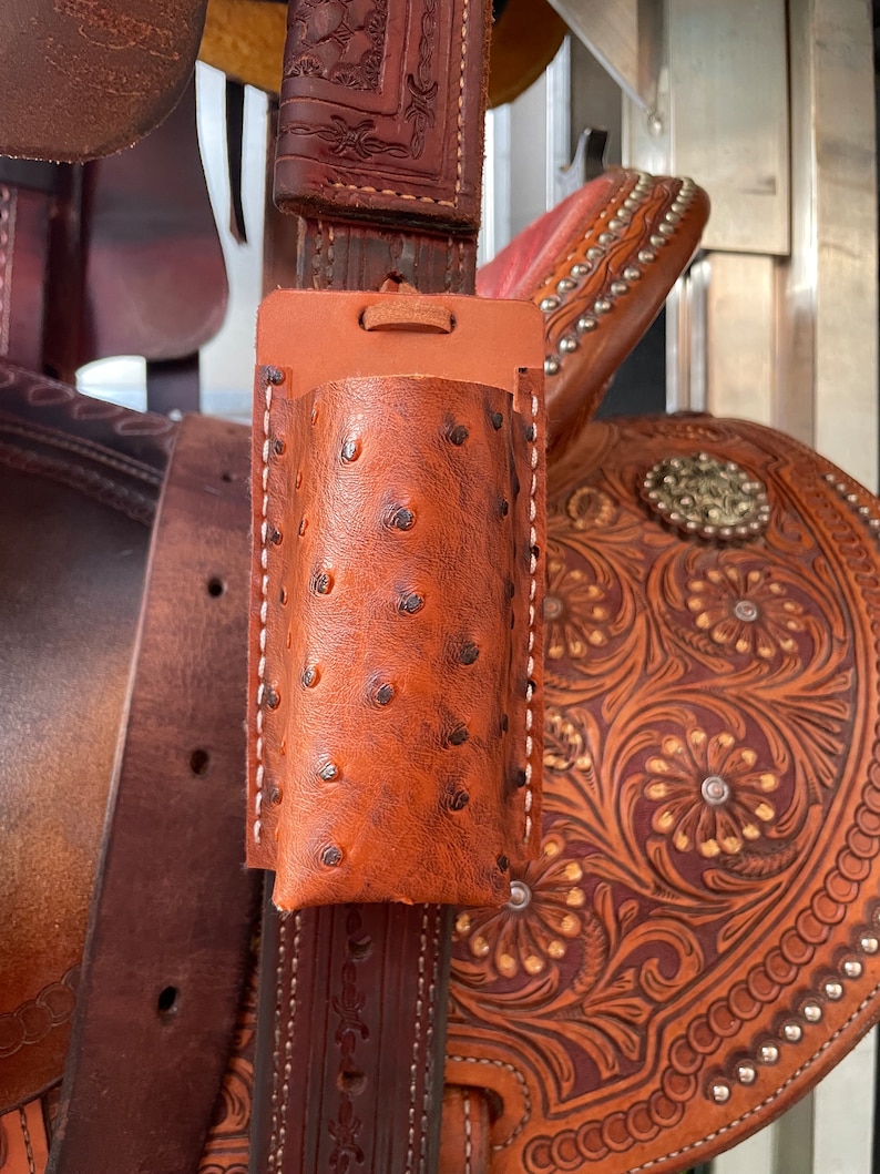 Roping Powder Holder for Western Saddles - Rope Powder Holder - - Etsy