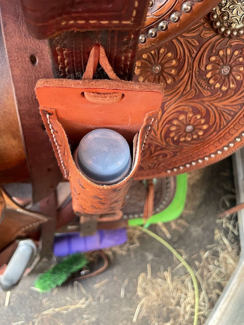 Roping Powder Holder for Western Saddles - Rope Powder Holder - - Etsy