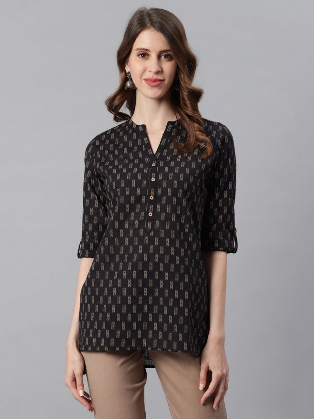 Short Kurtis for Women Kurtas & Kurtis Tunic Tops Tunics - Etsy