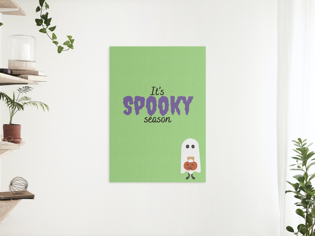 Spooky Season Print, Halloween Printable Wall Art, Halloween Print ...