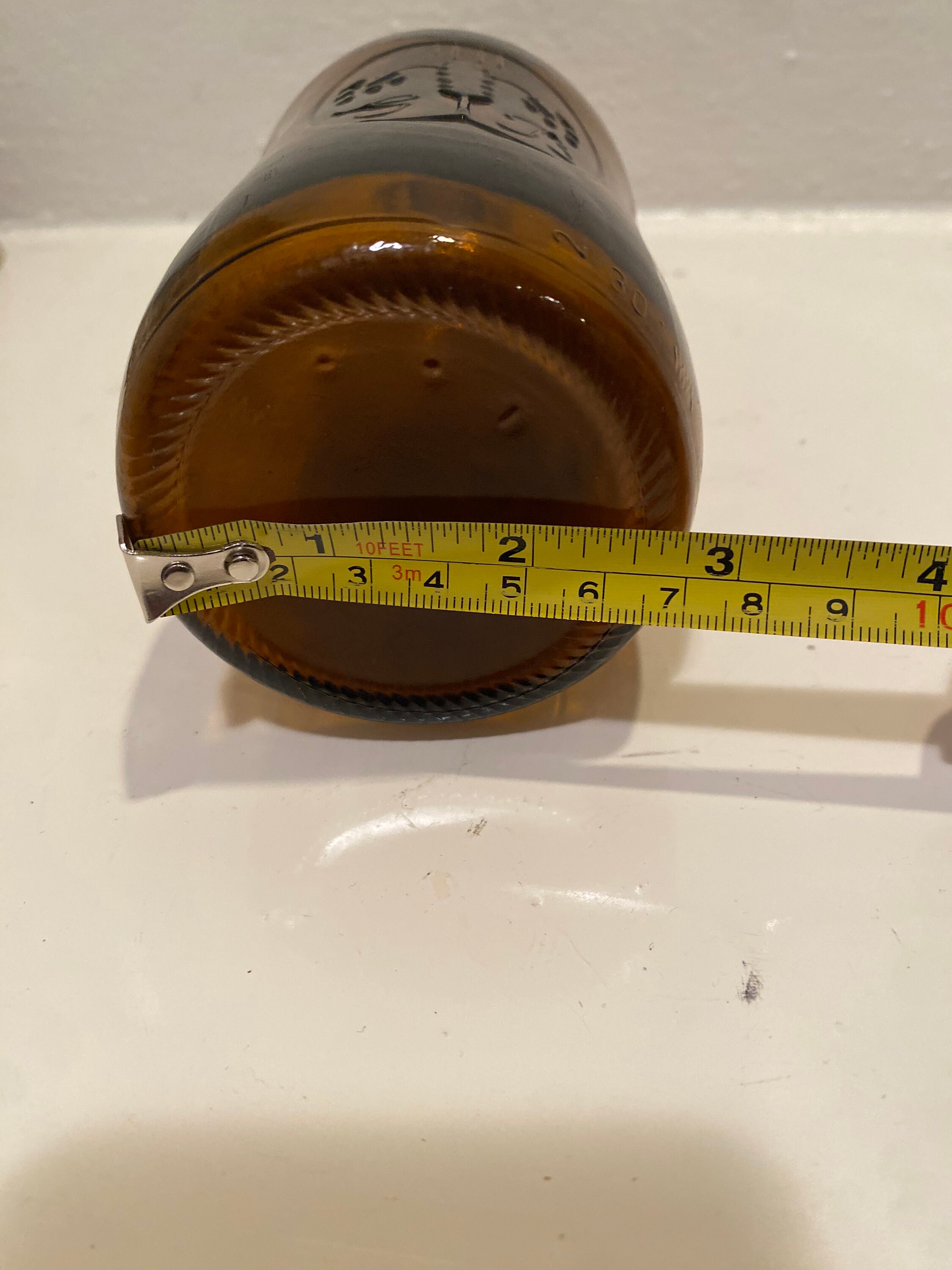 Vintage Grolsch Amber Brown Empty Beer Bottle Swing Top Porcelain Flip ...
