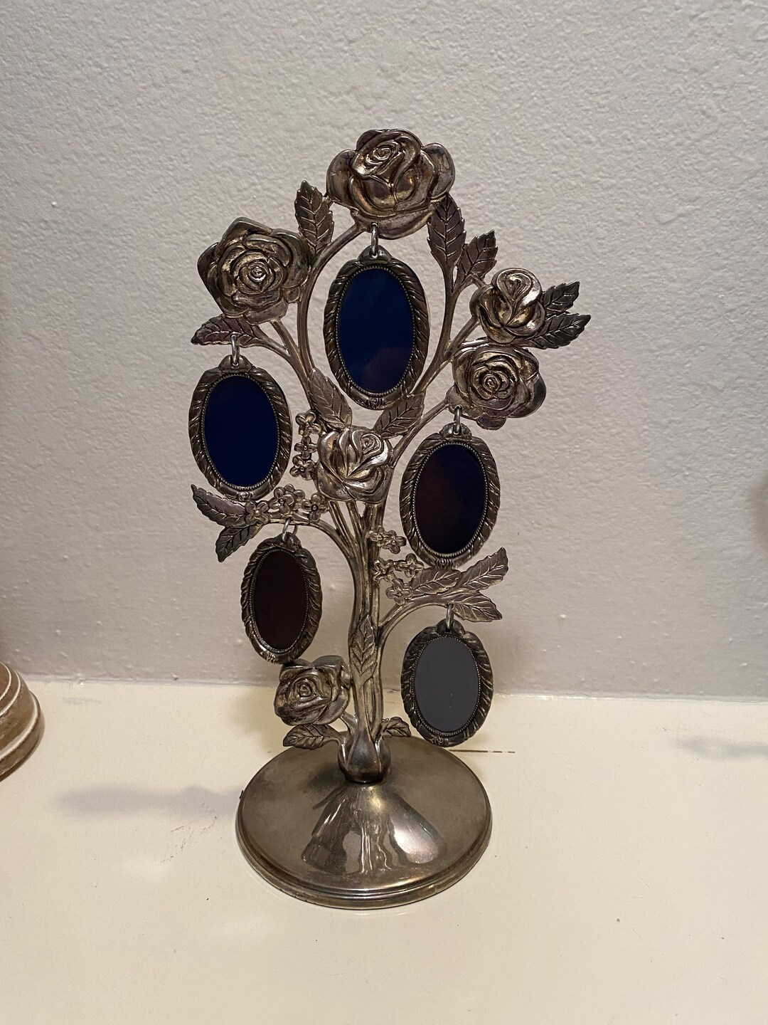 Vintage Godinger Silver Plated Family Tree Stand Photo Frame-5 - Etsy