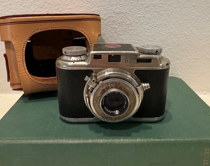 Vintage Bolsey B-2 Set-o-matic Camera With Leather Case - Etsy
