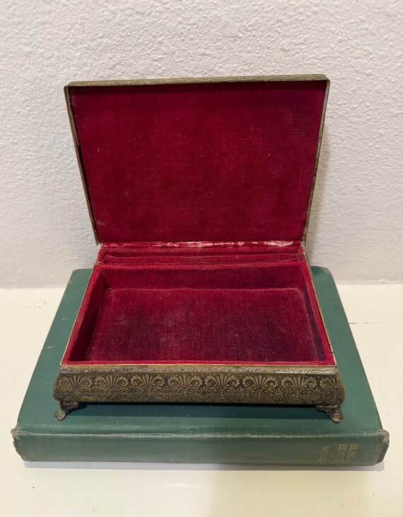 Antique Early 1900s Victorian Petit Pointe Needlepoin… - Gem