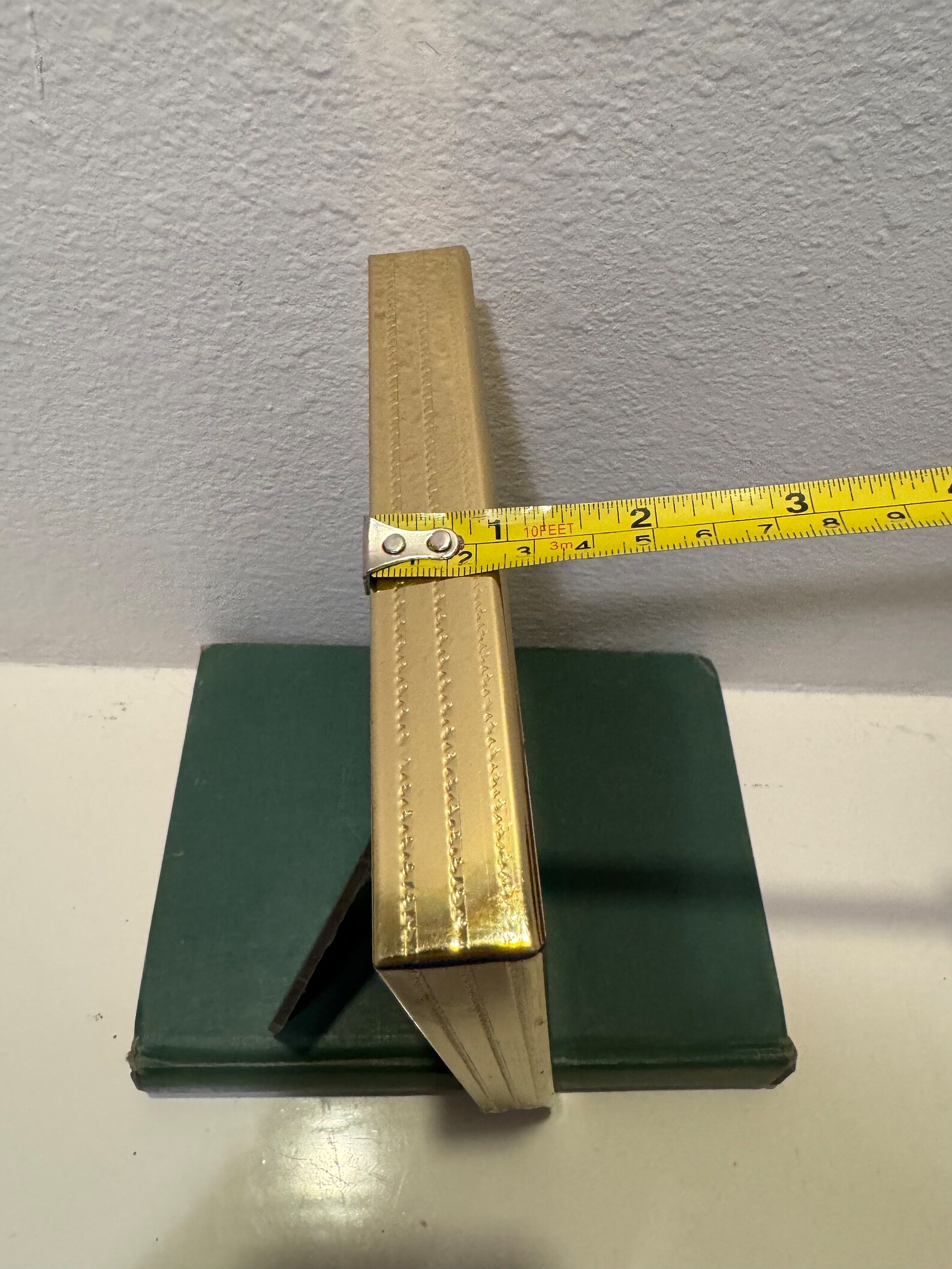 Vintage Brass Oval Inset 5x7 Picture Frame- Small Dent - Etsy