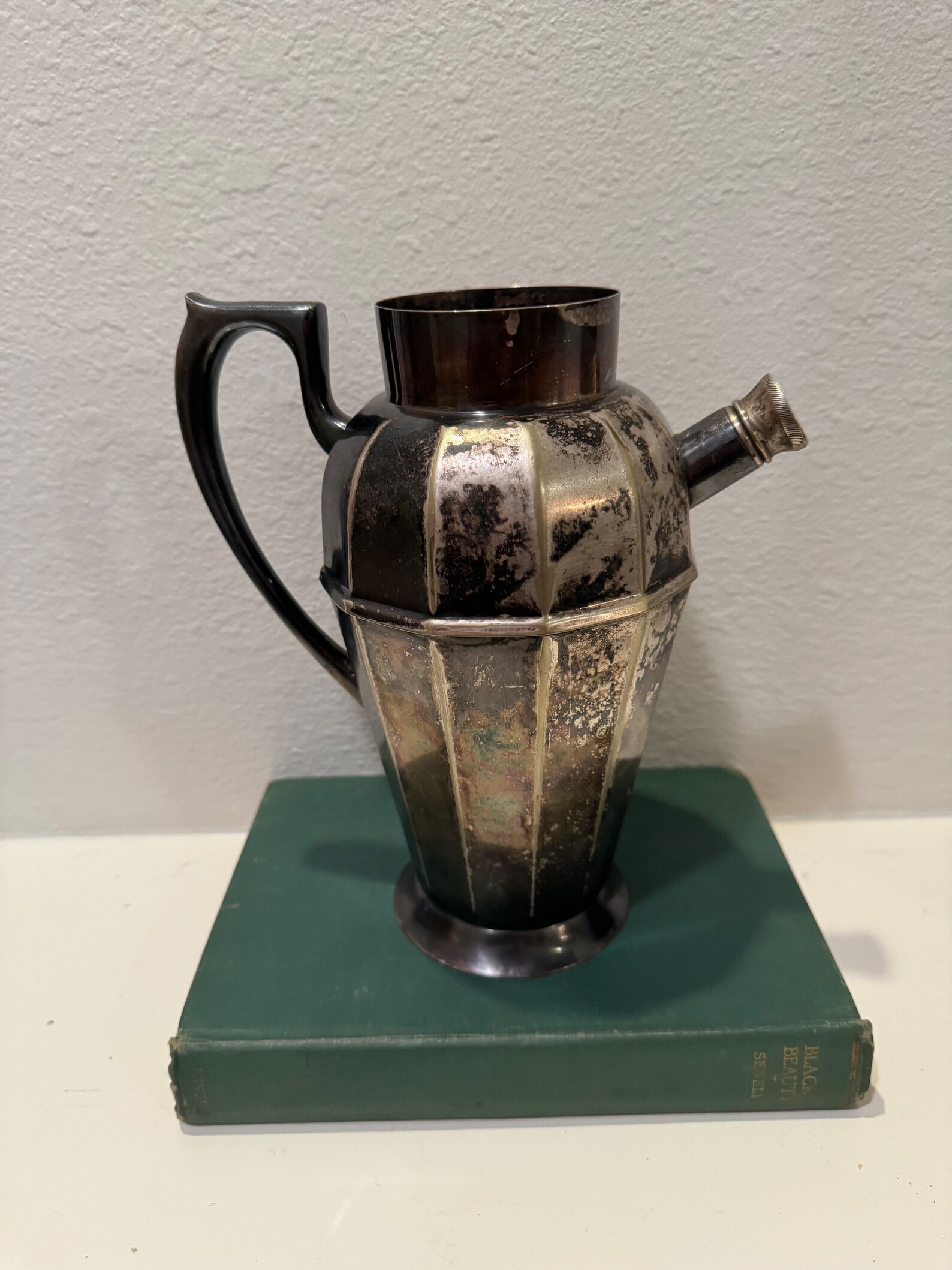 Antique 1920s Art Deco Silver Plated Apollo EPNS Bernard Rice & Sons ...