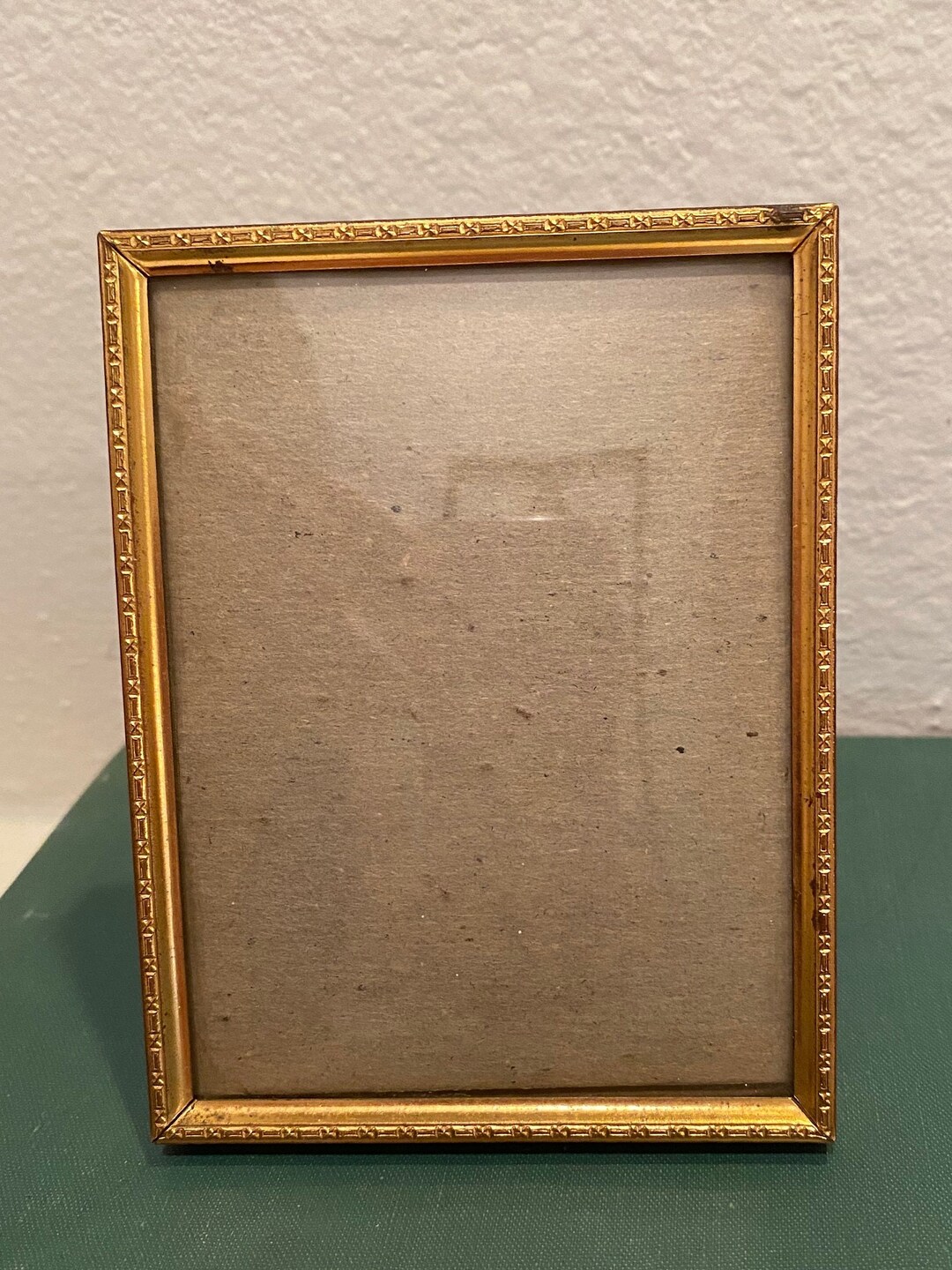 Vintage Gold 3x4 Bubble Glass Picture Frame - Etsy