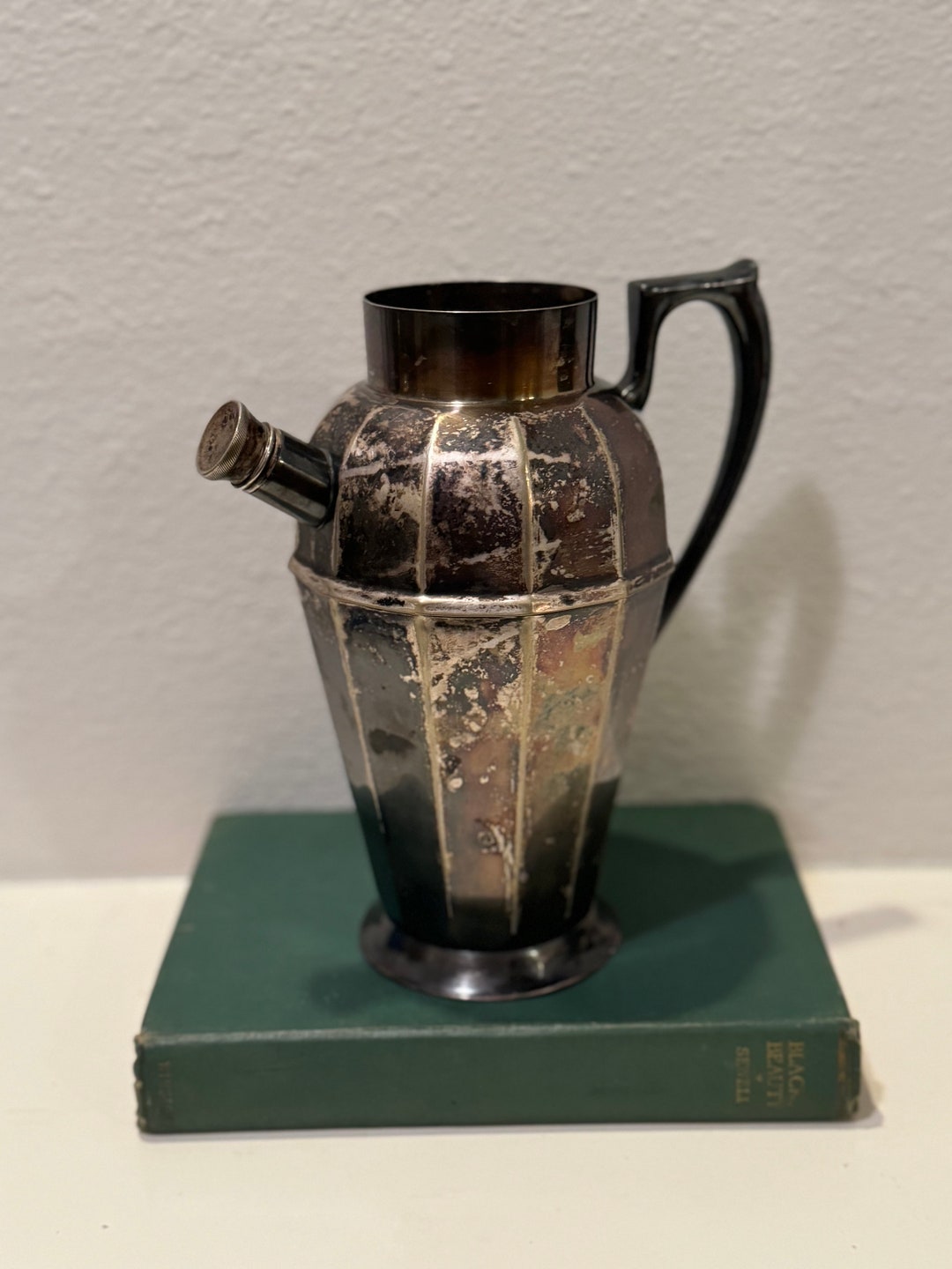 Antique 1920s Art Deco Silver Plated Apollo EPNS Bernard Rice & Sons ...