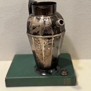 Antique 1920s Art Deco Silver Plated Apollo EPNS Bernard Rice & Sons ...