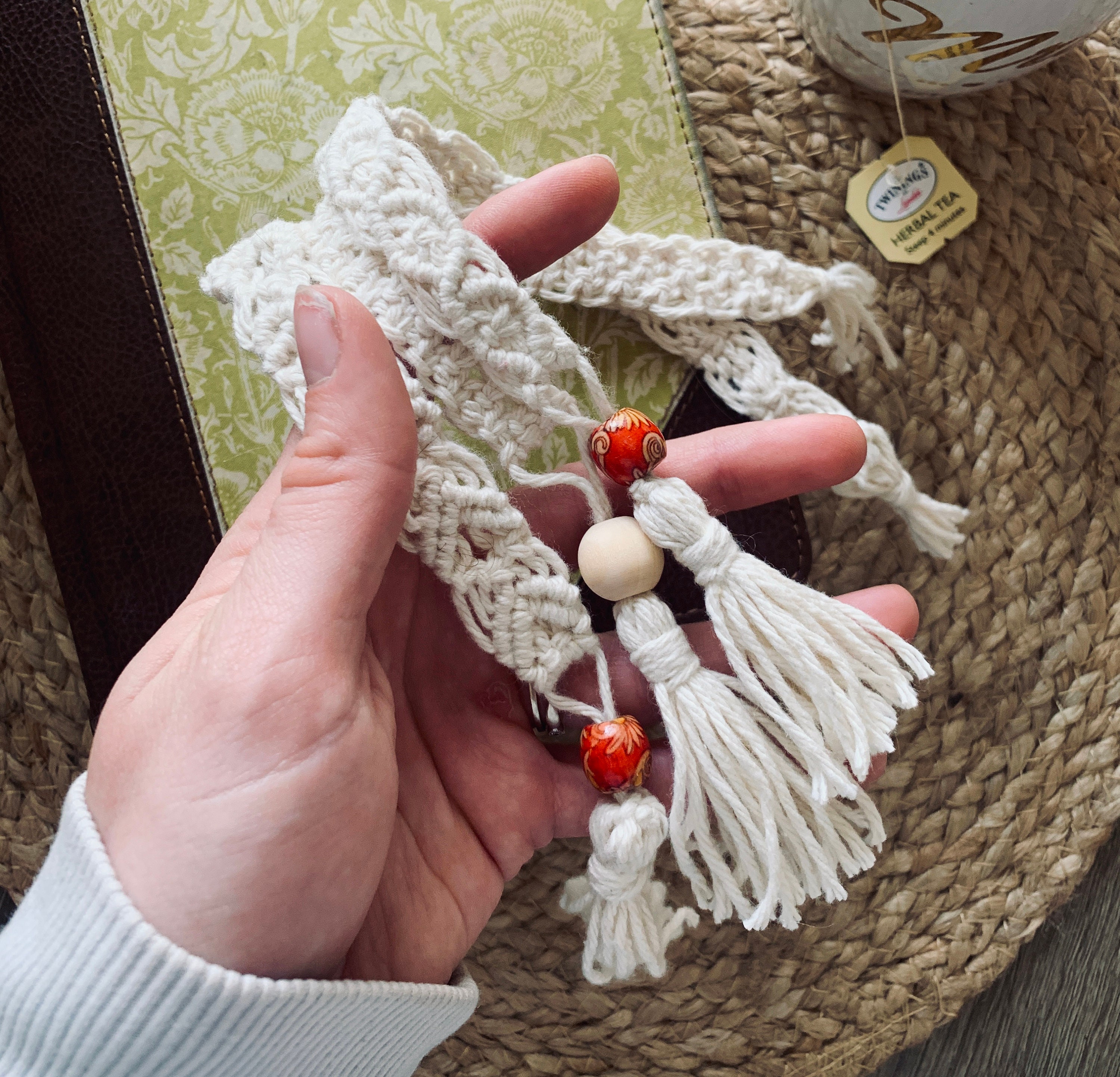 Set of 3 Macrame Bookmarks | Boho Minimalist Cute Woven Book ...