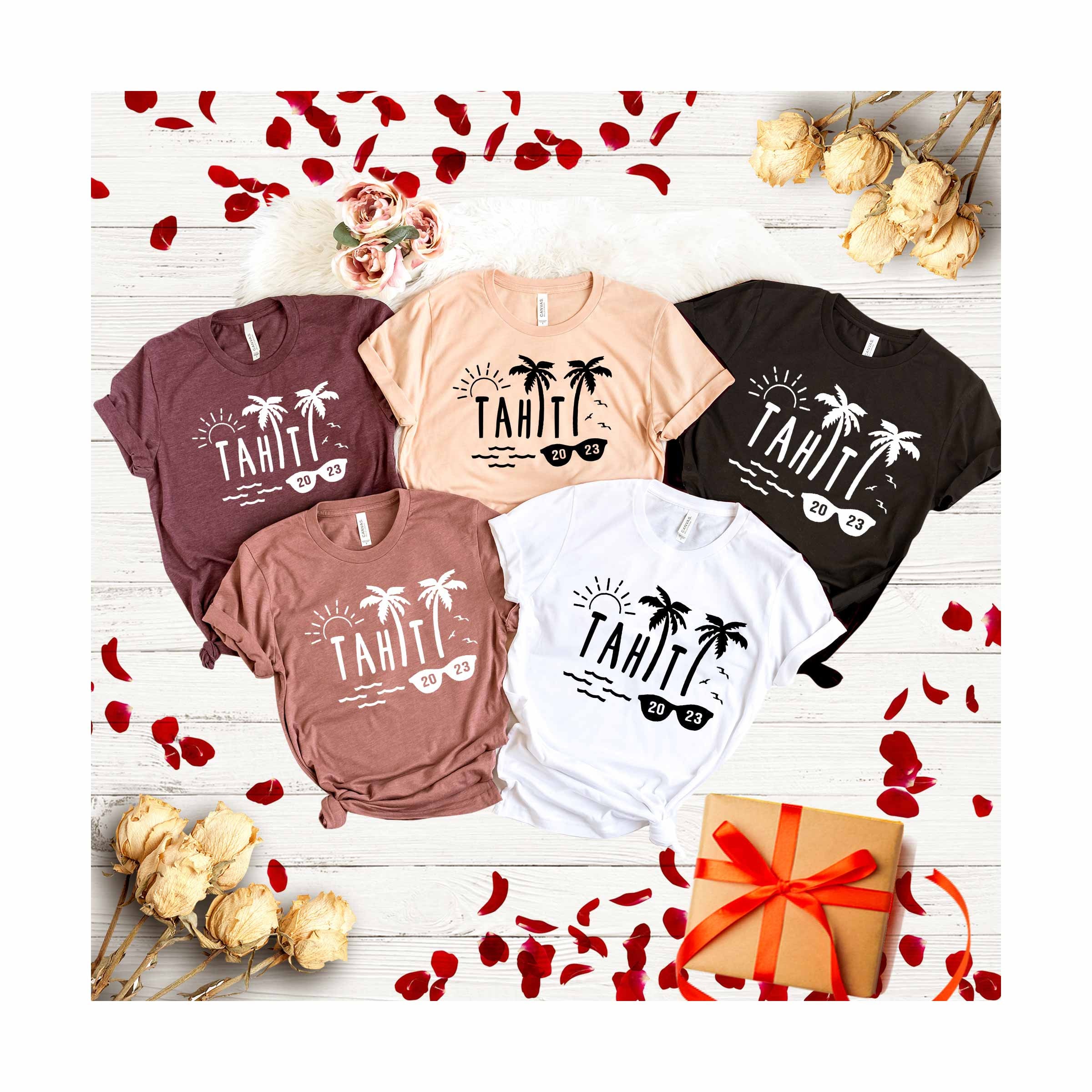 Tahiti 2023 Shirt, Tahiti Crew Shirt, Tahiti Beach Shirt, Adventure ...