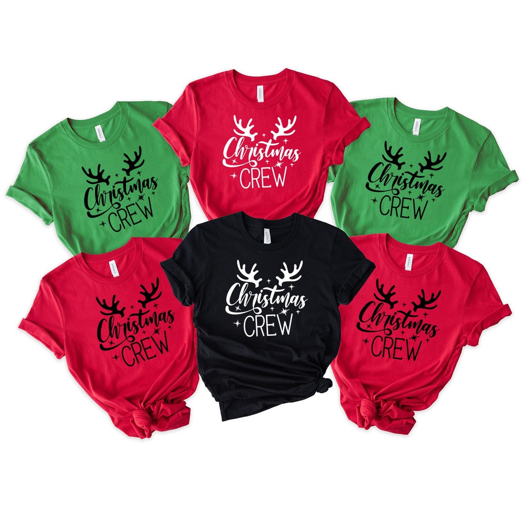 Christmas Crew Shirt, Family Matching Christmas Shirt, Christmas Party ...