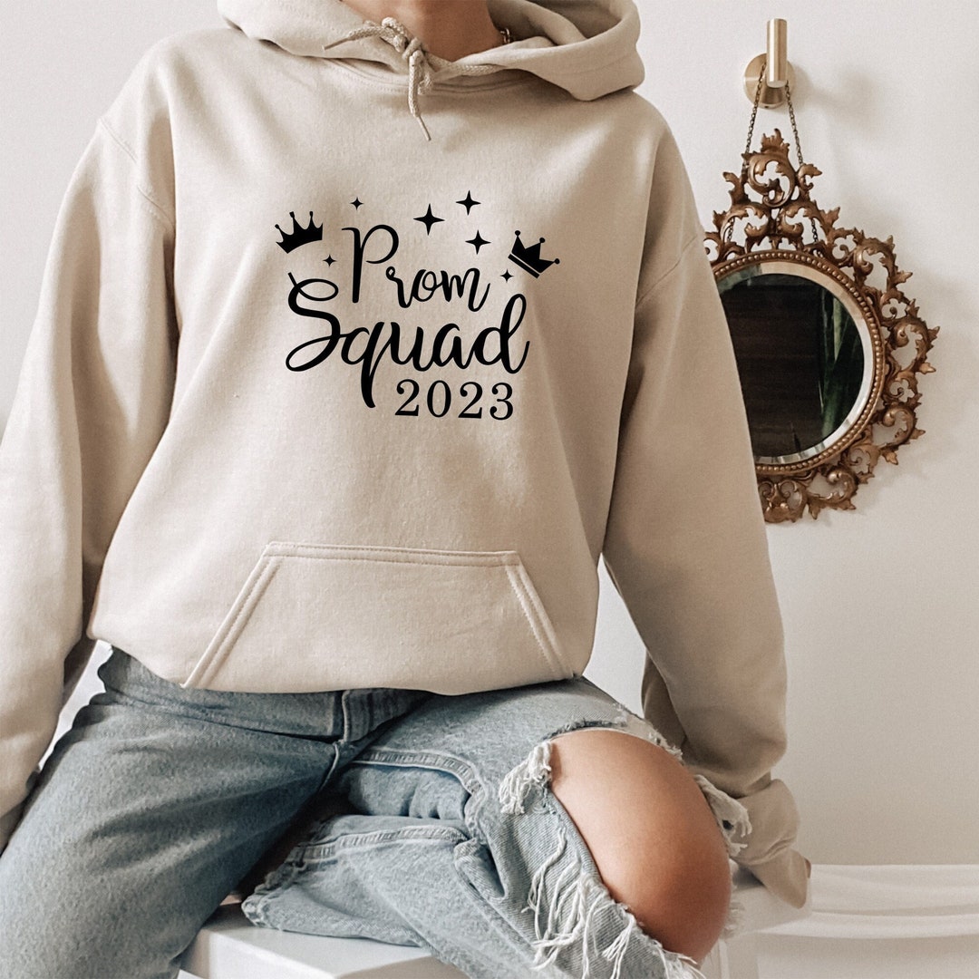 Prom Squad Hoodie, Prom Graduation Team Hoodie, Matching Hoodie ...