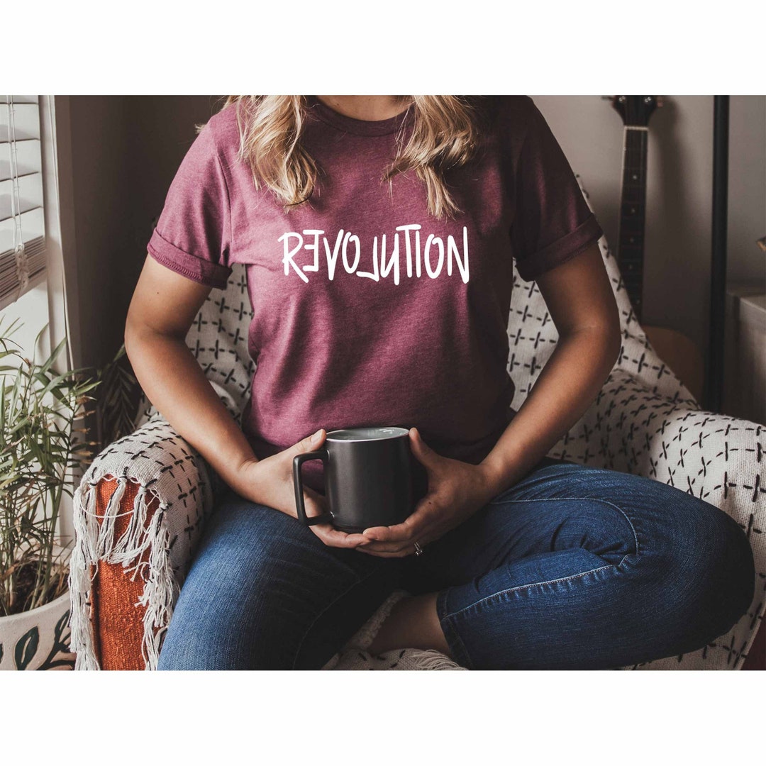 Revolution Pride Shirt, Rainbow Flag Shirt, Lesbian Shirt, Love is Love ...