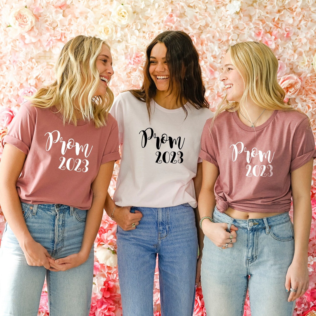 Prom 2023 Shirt, Prom Squad Shirt, Graduation Party Shirt, Prom Team ...