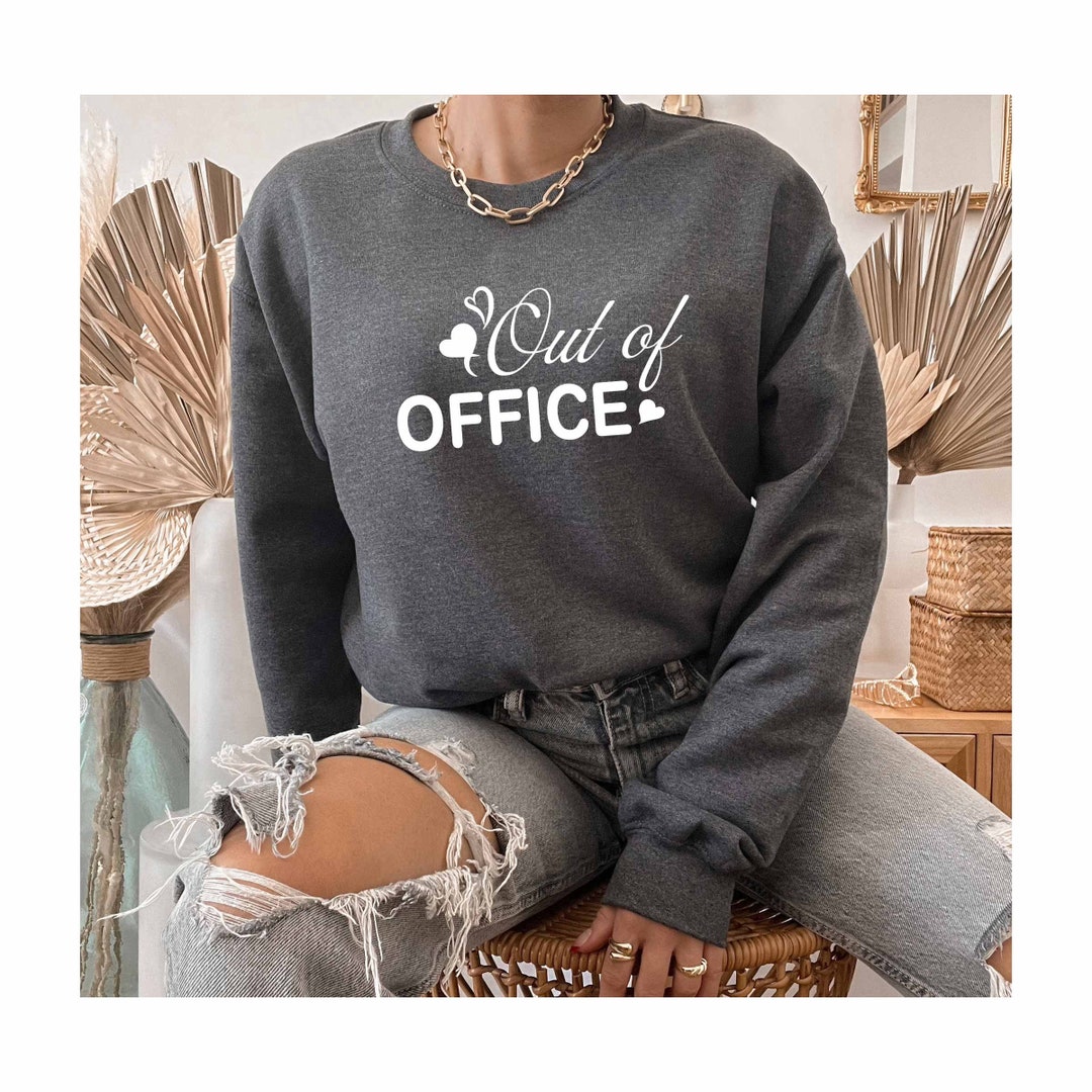 Out of Office Sweatshirt, Office Holiday Sweatshirt, Travelers ...