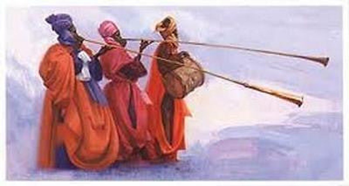 The Call / Carl Owens / Black Art / African American Art - Etsy