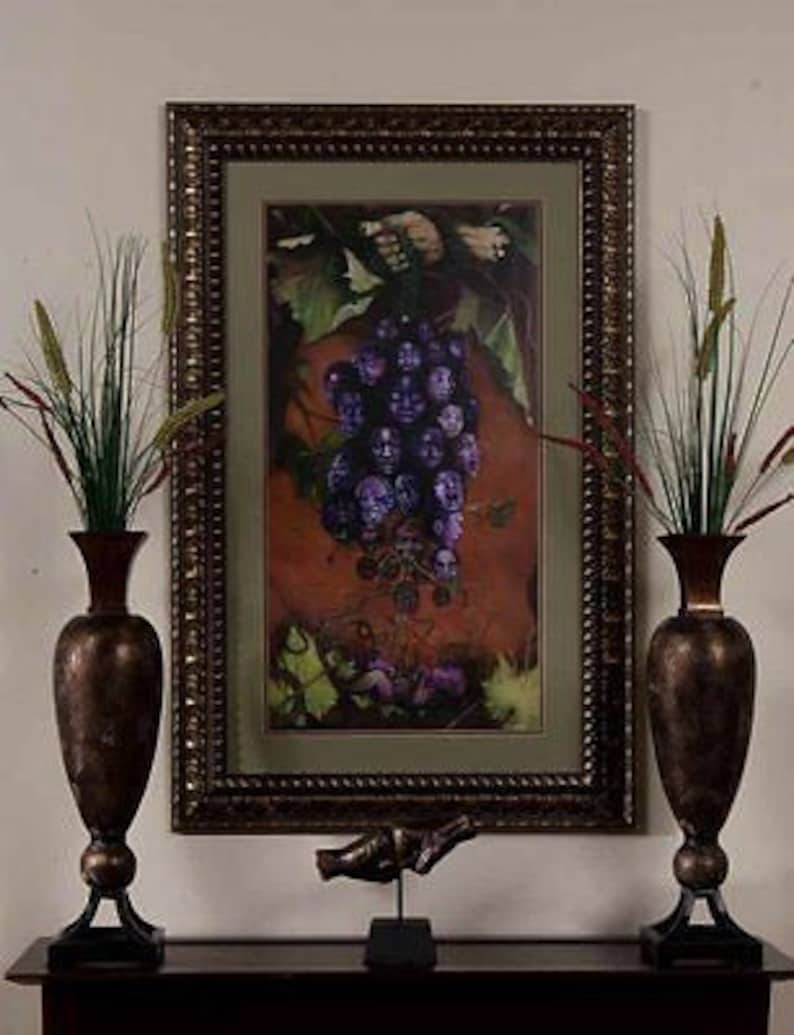 Strangely Fruitful / Edwin Lester / Black Art / African American Art - Etsy