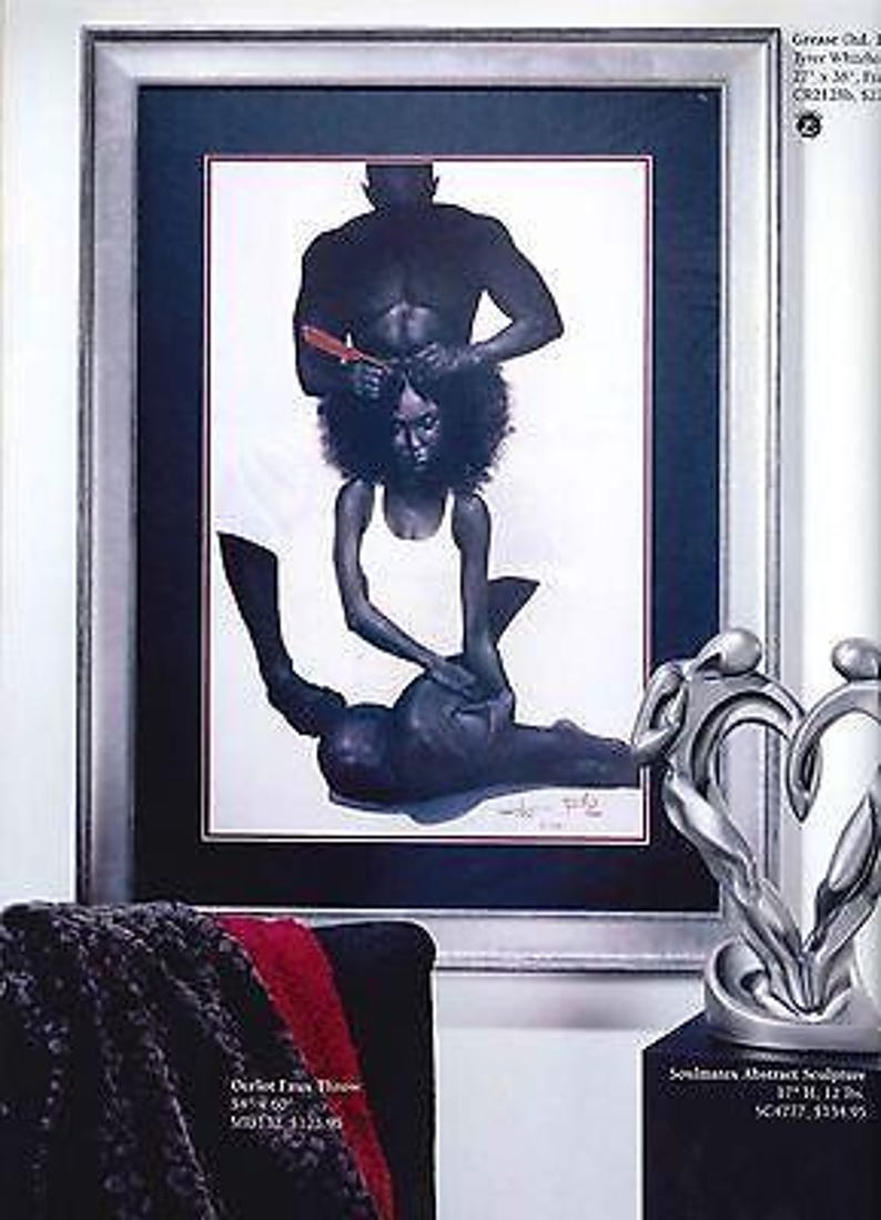 Grease / Tyree Whitehead / Black Art / African American Art - Etsy