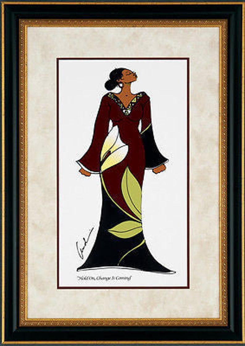 Hold On Change is Coming / Andre Thompson / African American - Etsy