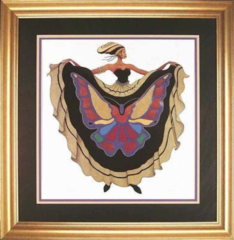 Le Papillion / Albert Fennell / Black Art / African American Art - Etsy