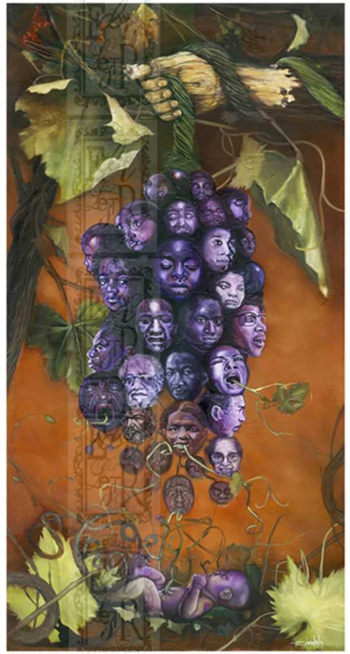 Strangely Fruitful / Edwin Lester / Black Art / African American Art - Etsy