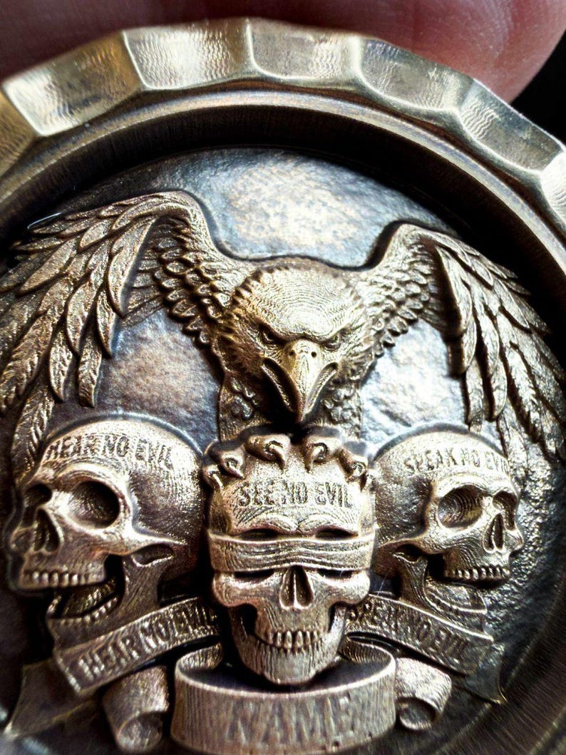 Coin Depth Map | Height Map | 3D Laser Engrave | Xtool | STL & PNG ...