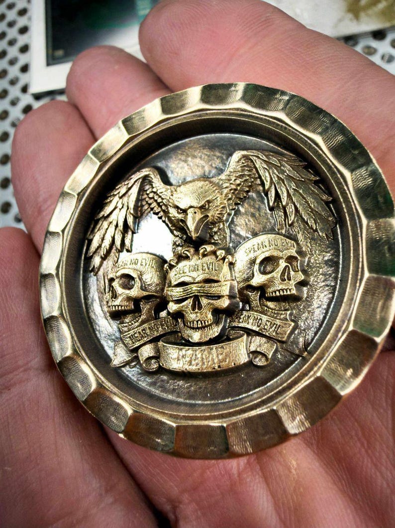 Coin Depth Map | Height Map | 3D Laser Engrave | Xtool | STL & PNG ...