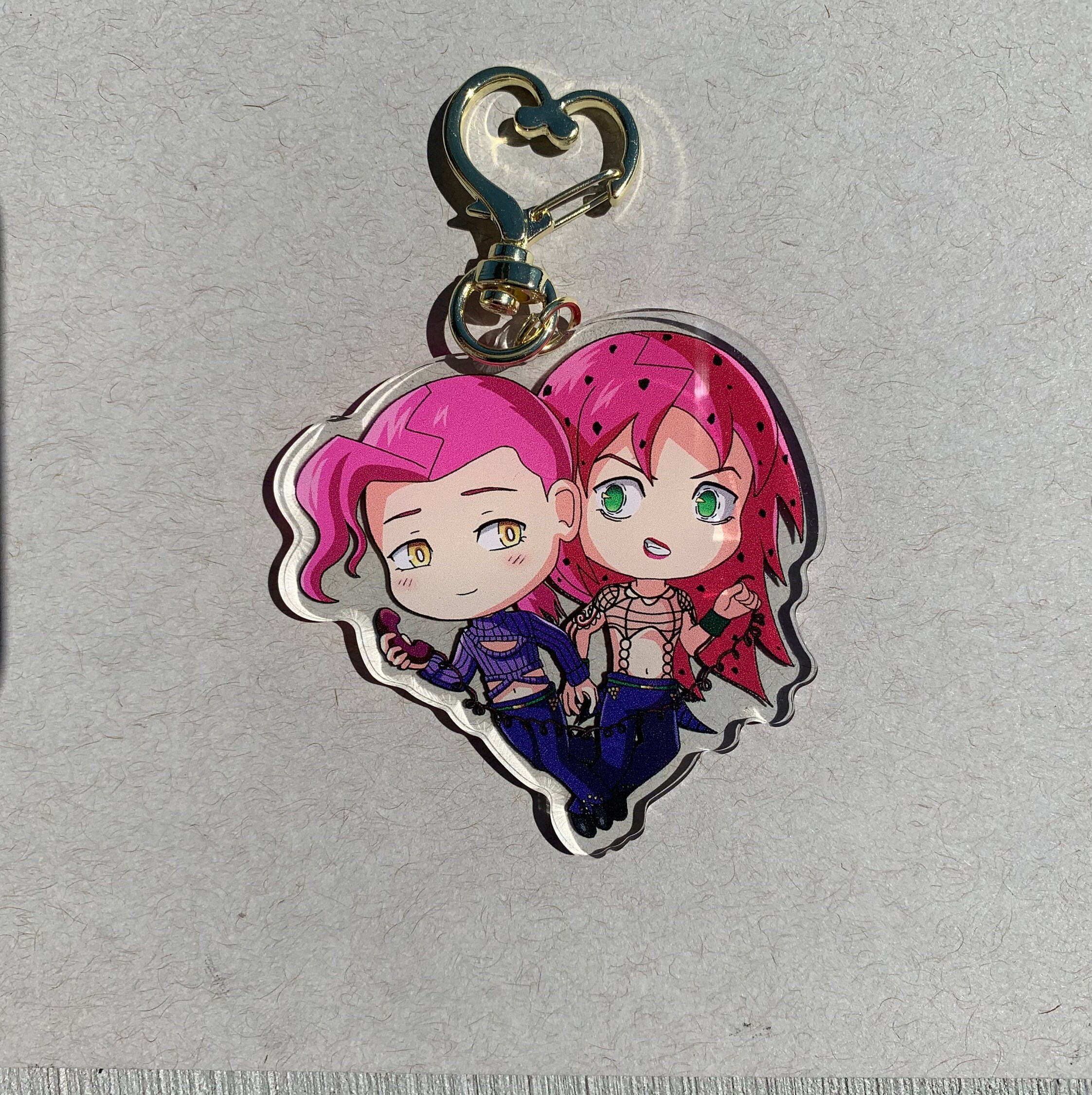 Jojos Bizarre Duo Keychains - Etsy