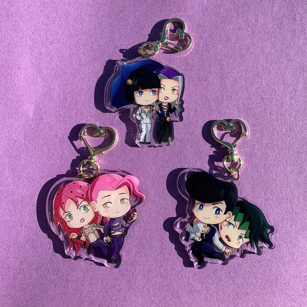Jojo’s Bizarre Duo Keychains - Etsy