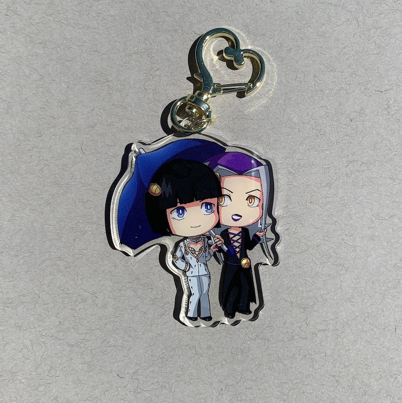 Jojos Bizarre Duo Keychains - Etsy