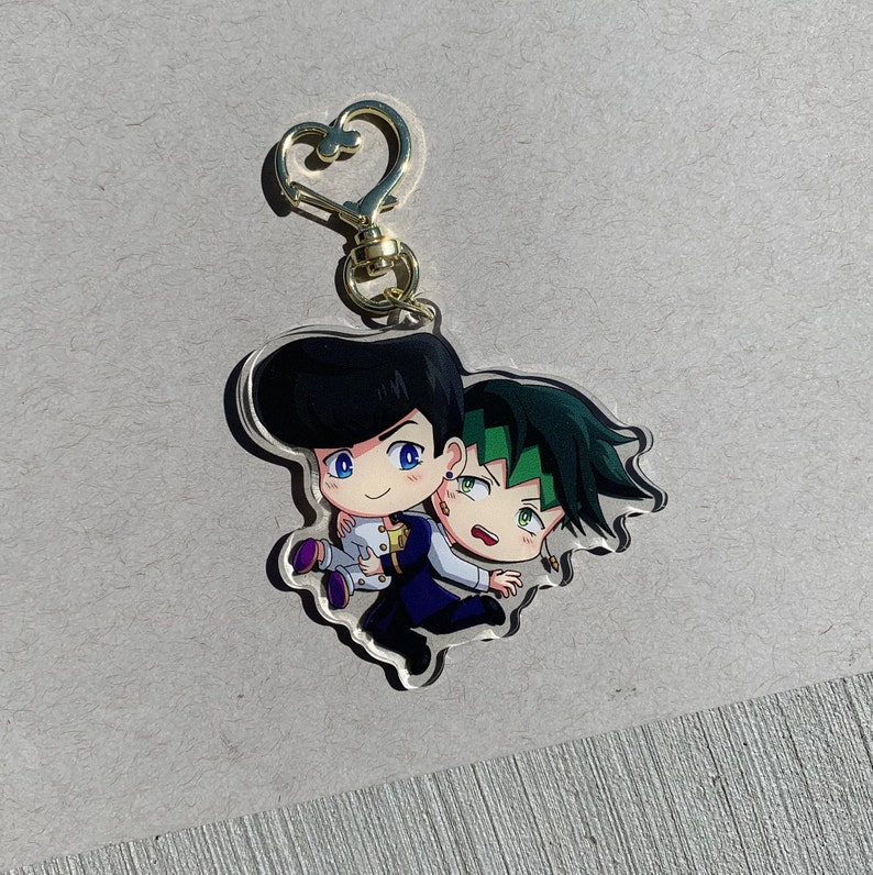 Jojos Bizarre Duo Keychains - Etsy