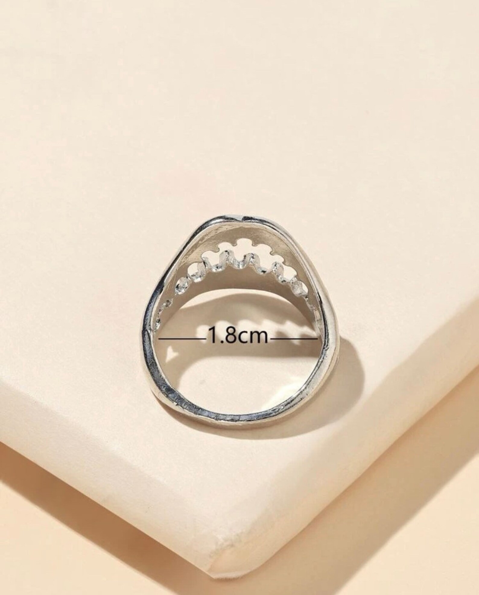 Shark Jaw Ring - Etsy