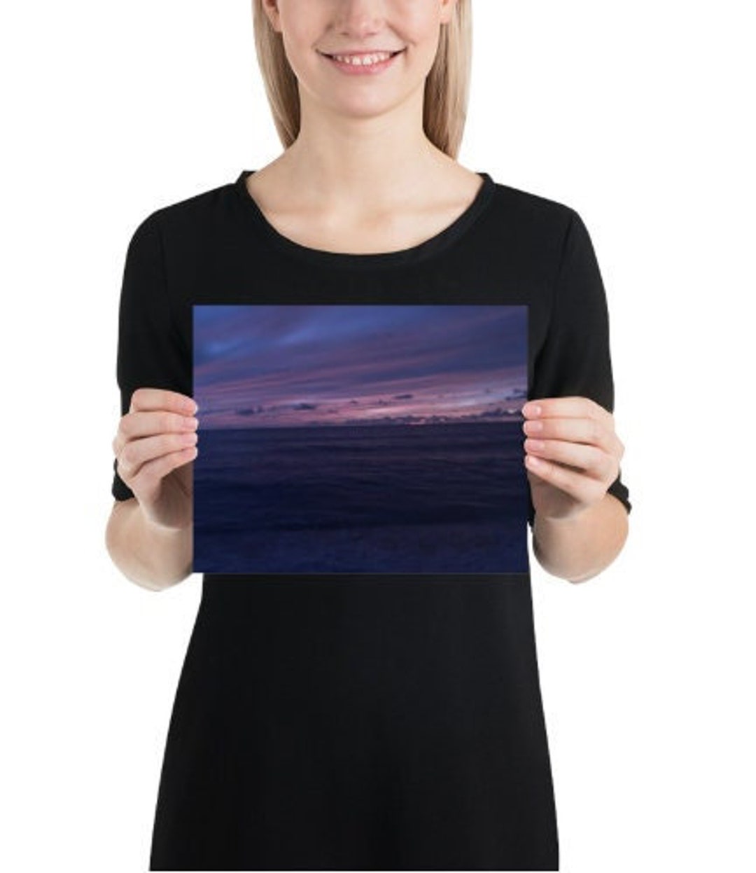 Soothing Beachfront Poster - Etsy