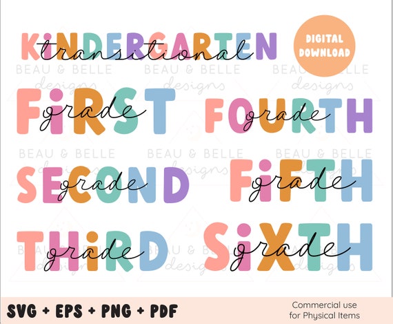 Elementary School Teacher SVG Bundle Teacher Svg Teacher - Etsy