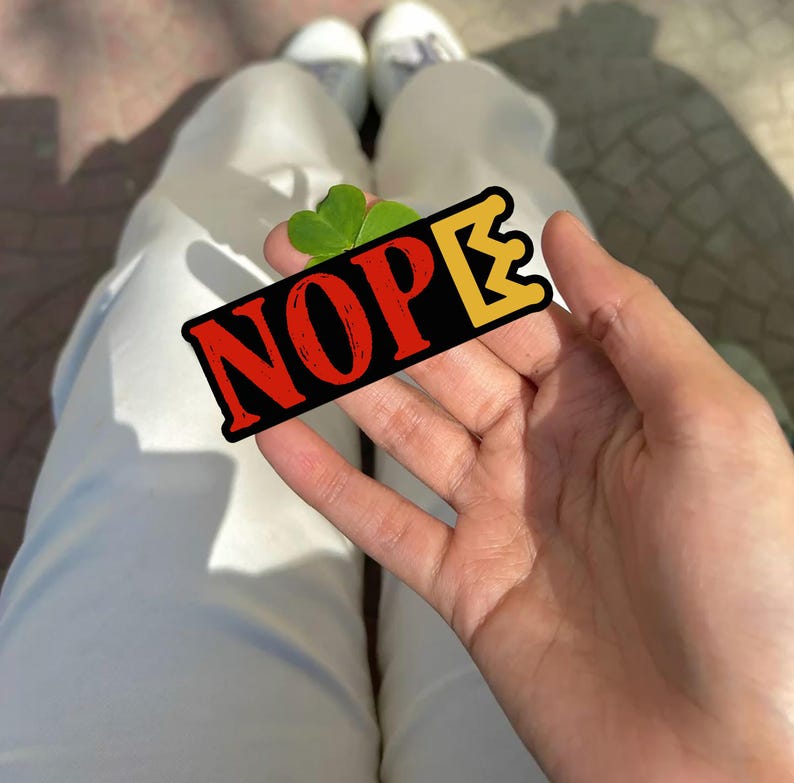 Nope No Kings in America Sticker, Pro Democracy Vinyl Decal, Anti ...