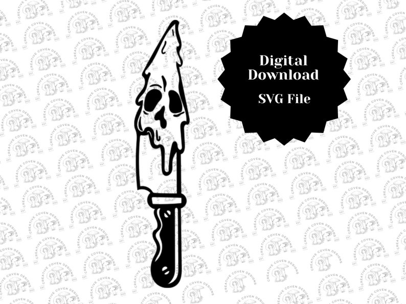 Halloween Ghostface SVG Scream Melting Ghostface Knife Cut - Etsy